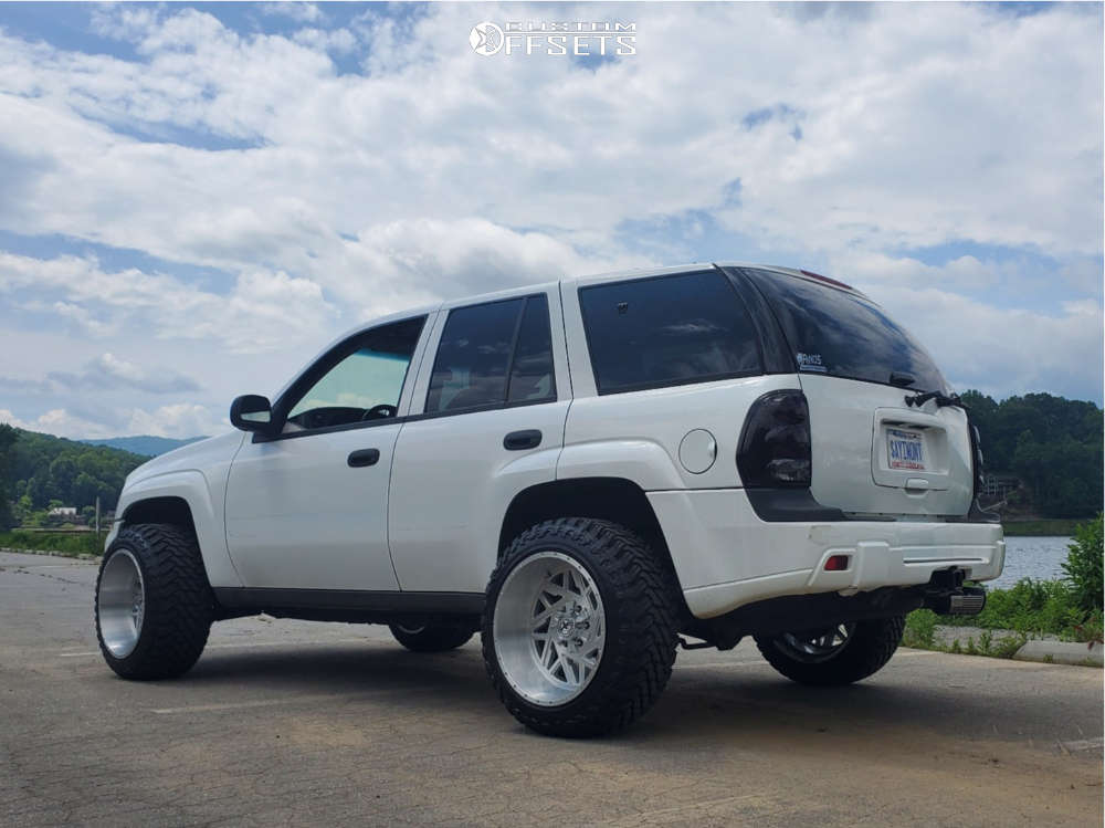 2002 Chevrolet Trailblazer with 20x12 -44 XF Forged Xfx-306 and 285 ...