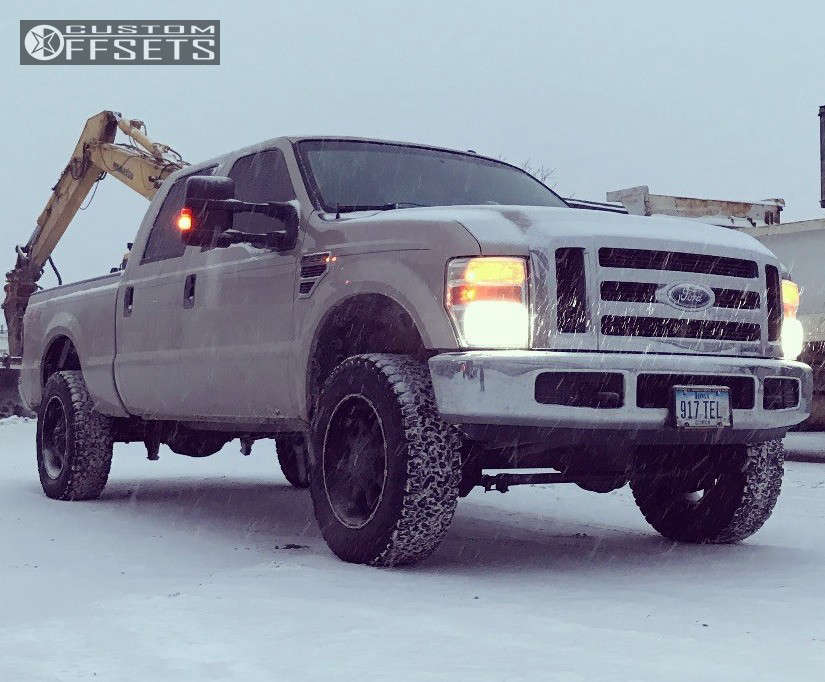 2008 Ford F-250 Super Duty with 20x9 10 MKW M83 and 285/65R20 ...