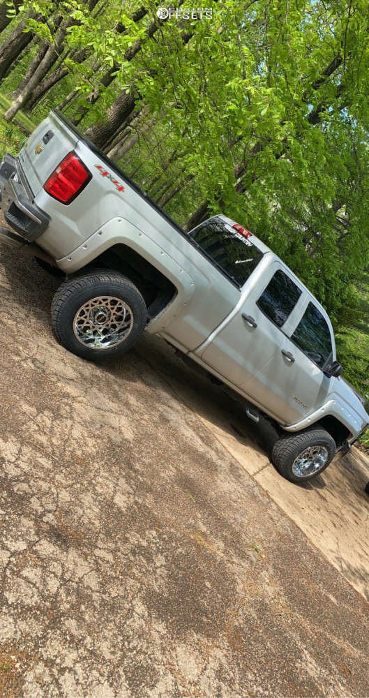 2015 Chevrolet Silverado 2500 HD with 20x12 -51 Vision Rocker 412 and ...