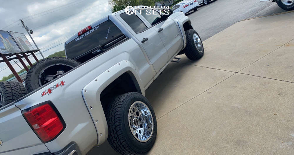 2015 Chevrolet Silverado 2500 HD with 20x12 -51 Vision Rocker 412 and ...