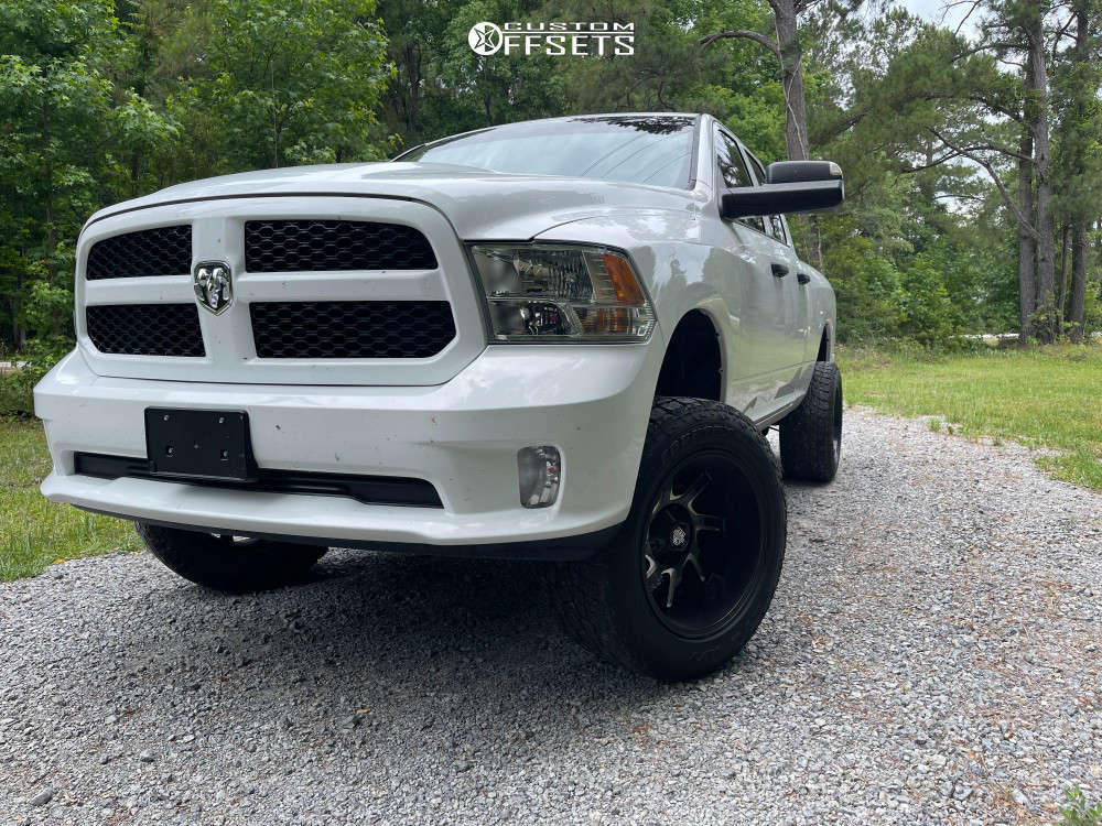 2016 Ram 1500 with 20x12 -44 Centerline Eliminator and 33/12.5R20 Toyo ...