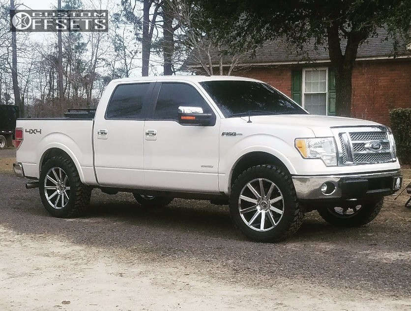 2011 Ford F-150 with 22x9.5 30 DUB Shot Calla and 35/12.5R22 Toyo Tires ...