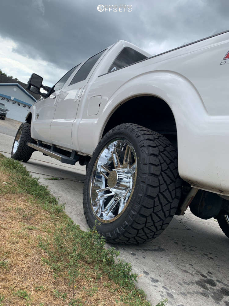 2014 Ford F-250 Super Duty with 22x10 -25 ARKON OFF-ROAD DaVinci and 33 ...