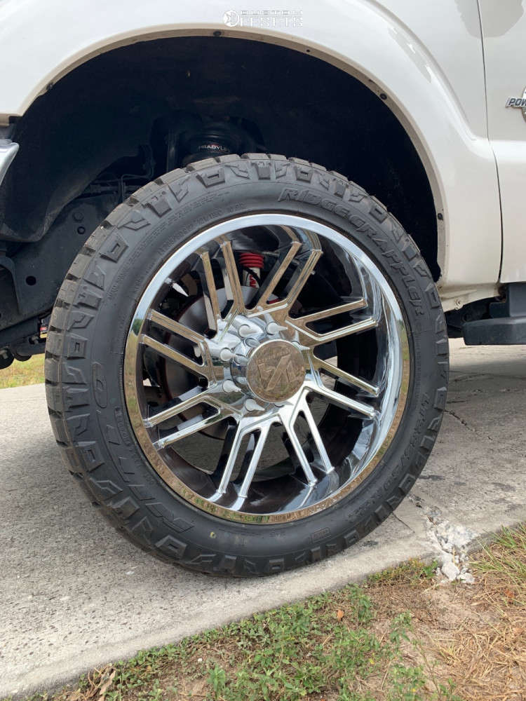 2014 Ford F-250 Super Duty with 22x10 -25 ARKON OFF-ROAD DaVinci and 33 ...