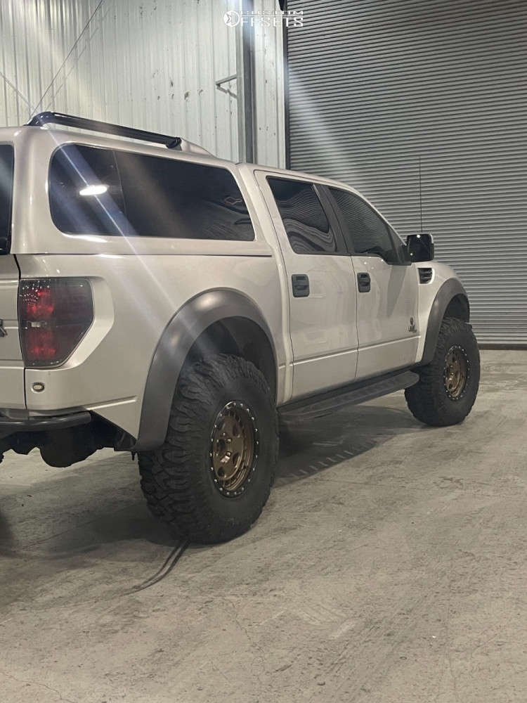 2013 Ford Raptor with 17x8.5 -12 Fifteen52 Offroad Turbomac Hd and 37/ ...