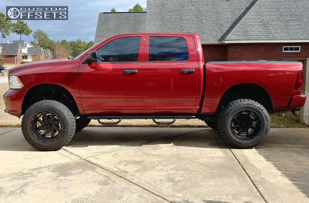 2014 Ram 1500 with 20x12 -44 Brute Reaper and 37/12.5R20 Toyo Tires ...