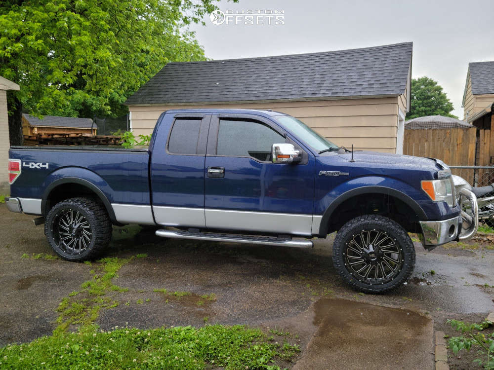 2010 Ford F-150 with 22x10 -24 Hardrock Overdrive and 33/12.5R22 ...