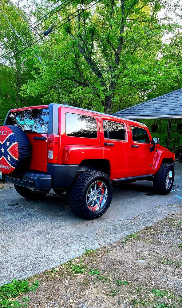 2008 Hummer H3 with 20x12 -44 Moto Metal Mo993 and 35/12.5R20 Venom ...