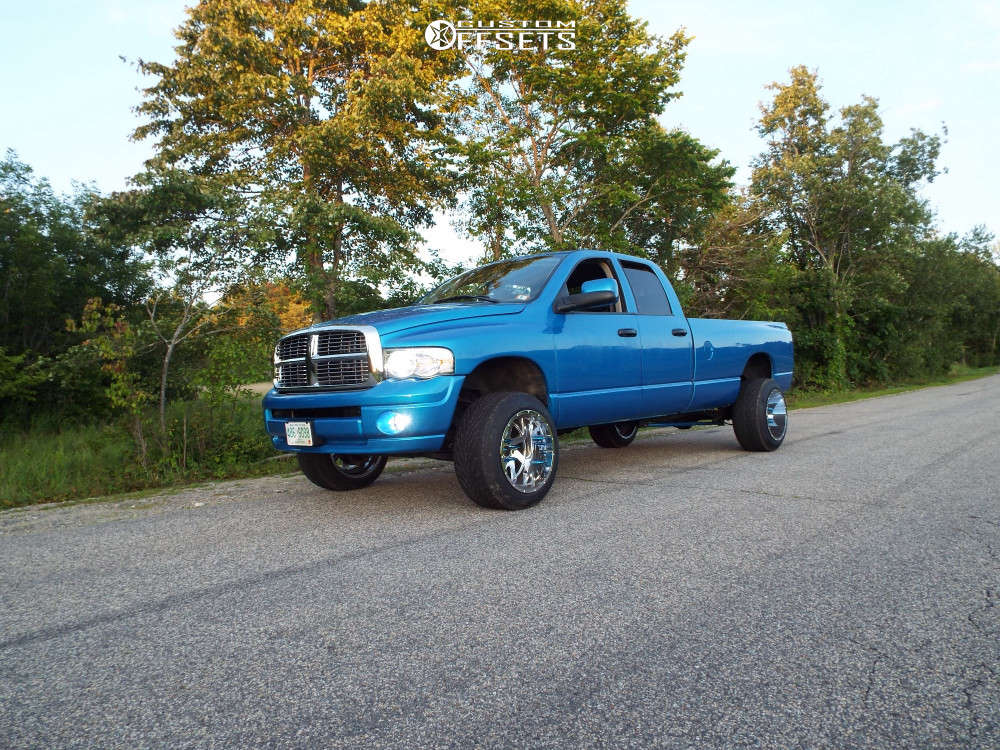 2004 Dodge Ram 1500 with 20x14 -76 Full Throttle Ft-1 and 32/12.5R20 ...