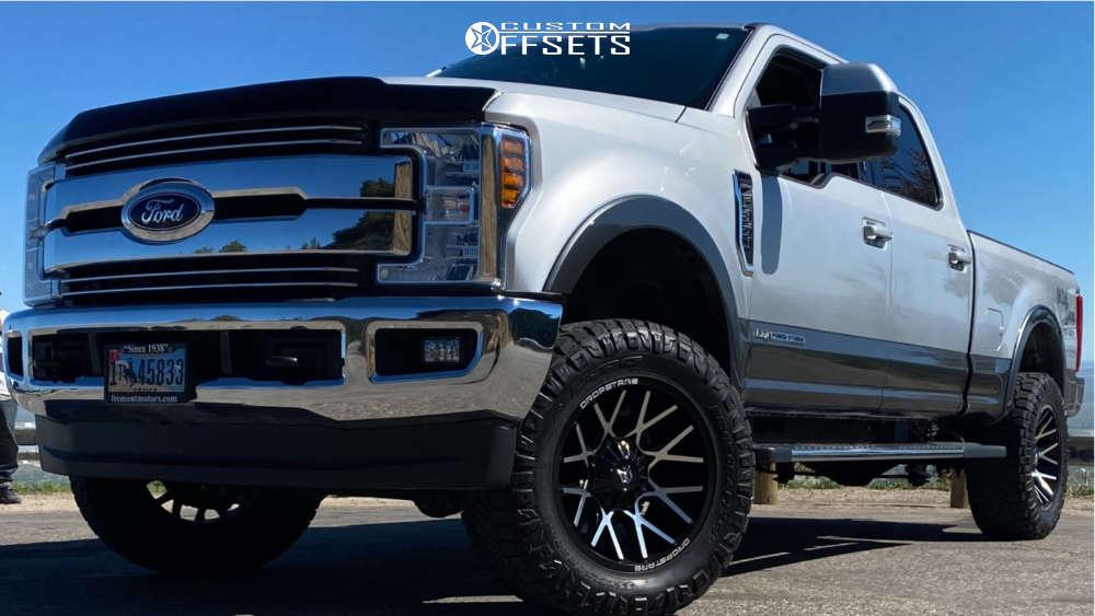 2018 Ford F-350 Super Duty with 20x12 0 Dropstars 645mb and 35/12.5R20 ...