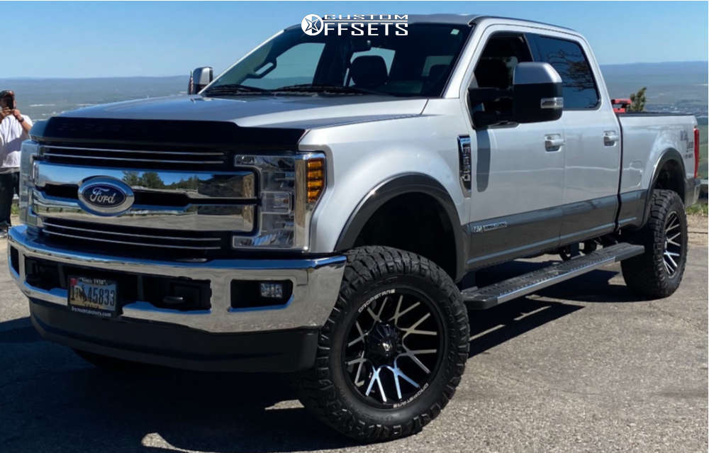 2018 Ford F-350 Super Duty with 20x12 0 Dropstars 645mb and 35/12.5R20 ...
