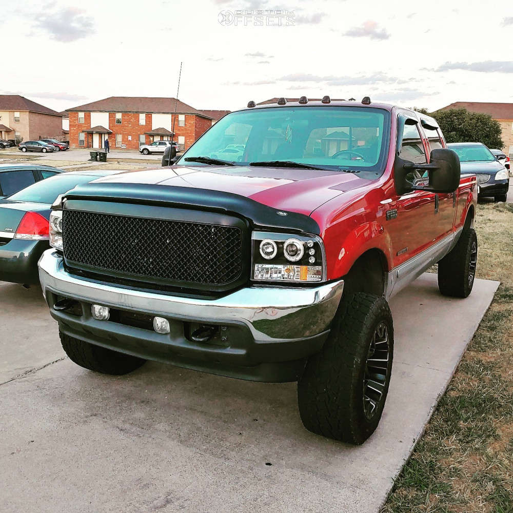 2002 Ford F-250 Super Duty with 20x12 -44 Fuel Assault D546 and 35/13 ...
