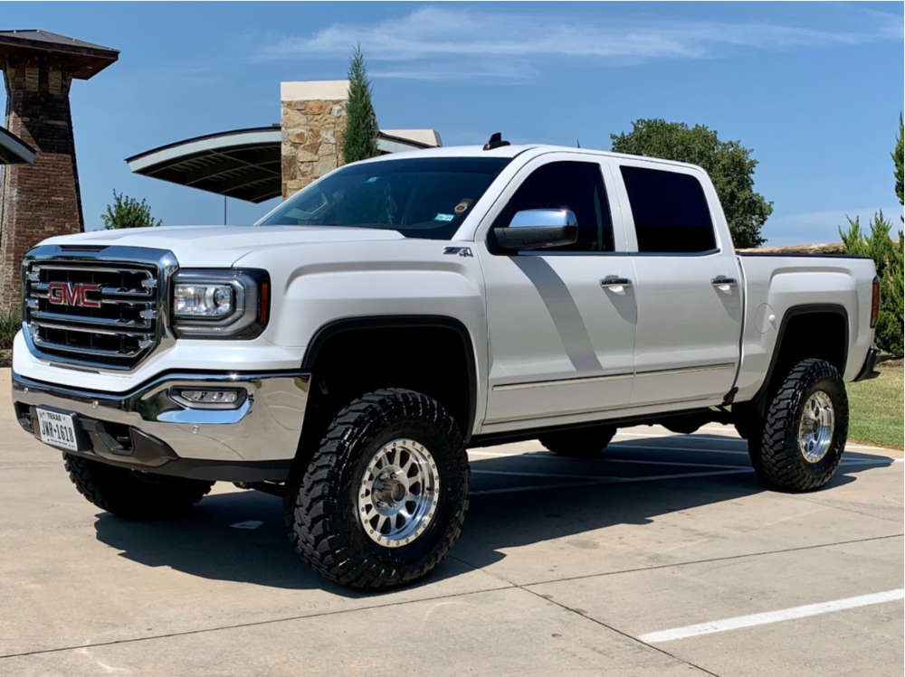 2017 GMC Sierra 1500 with 17x9 -12 Method Double Standard and 35/12 ...
