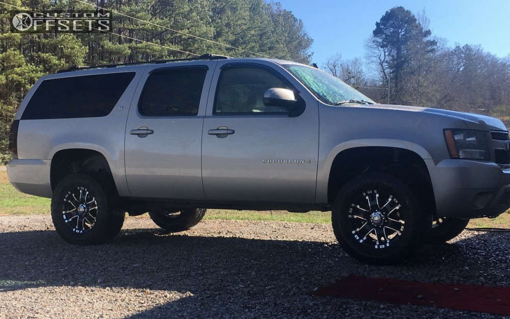 2007 Chevrolet Suburban with 18x9 12 Ultra Baron and 285/65R18 Toyo ...