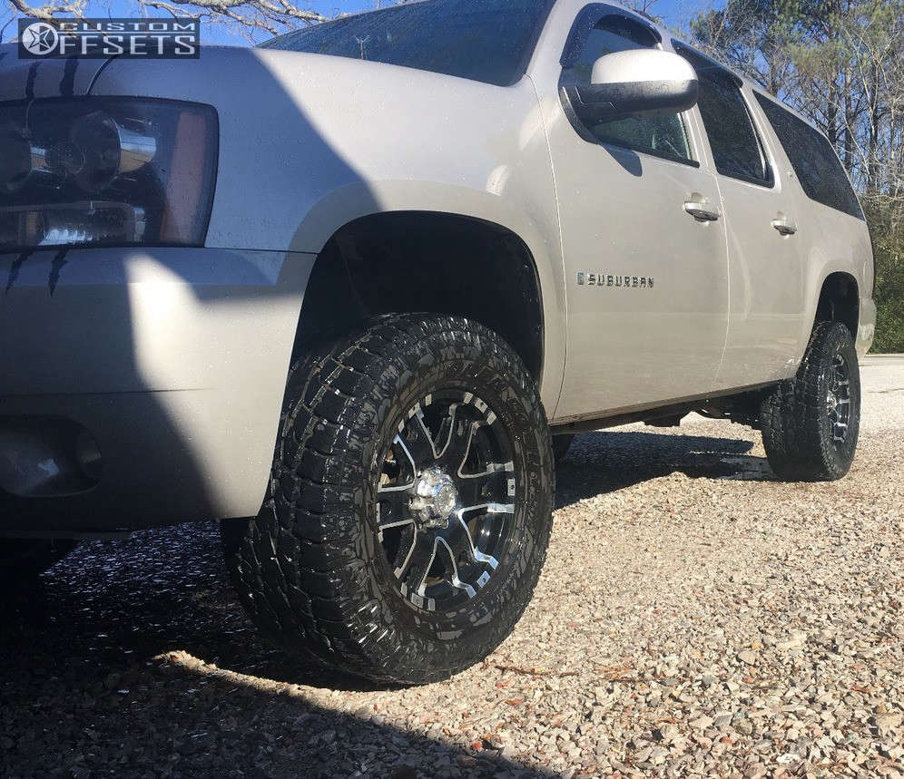 2007 Chevrolet Suburban with 18x9 12 Ultra Baron and 285/65R18 Toyo ...