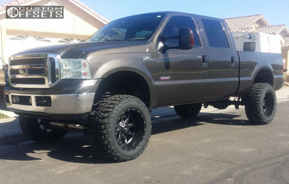 2007 Ford F-250 Super Duty with 20x12 -44 Moto Metal Mo970 and 35/12 ...