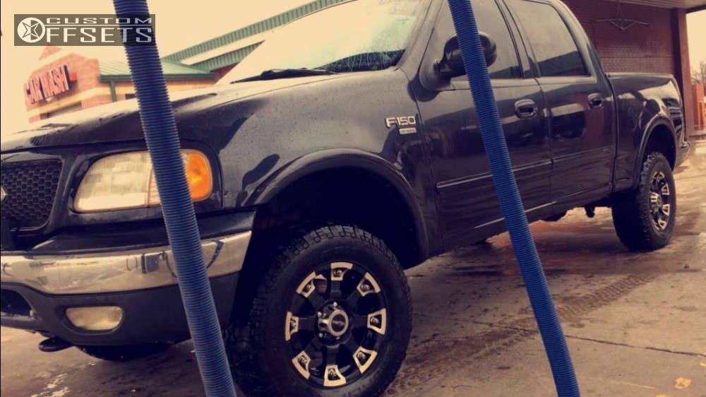 2001 Ford F-150 with 17x8 10 Vision Brutal and 285/70R17 BFGoodrich Mud ...