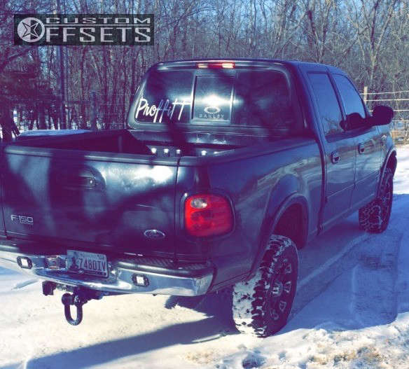 2001 Ford F-150 with 17x8 10 Vision Brutal and 285/70R17 BFGoodrich Mud ...