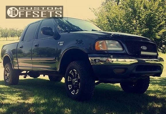 2001 Ford F-150 with 17x8 10 Vision Brutal and 285/70R17 BFGoodrich Mud ...