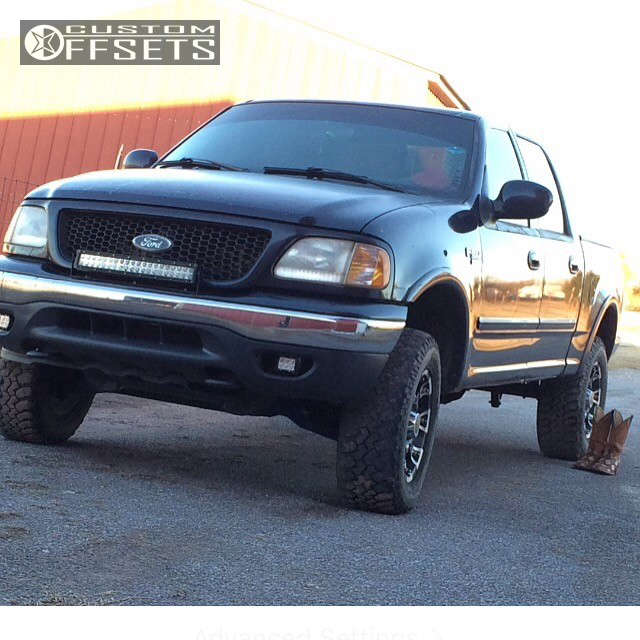 2001 Ford F-150 with 17x8 10 Vision Brutal and 285/70R17 BFGoodrich Mud ...