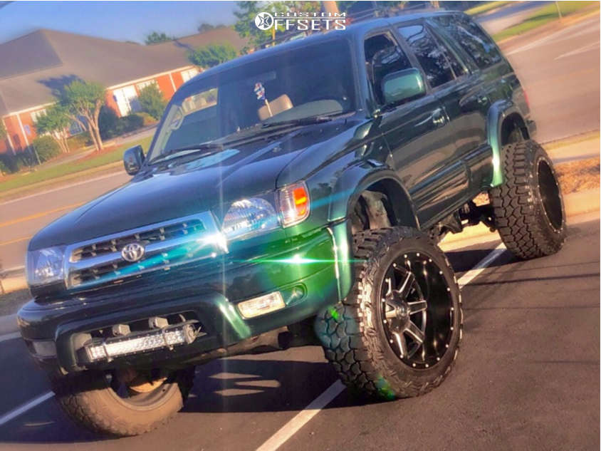 1999 Toyota 4Runner with 20x12 -44 Fuel Maverick and 33/12.5R20 AMP ...