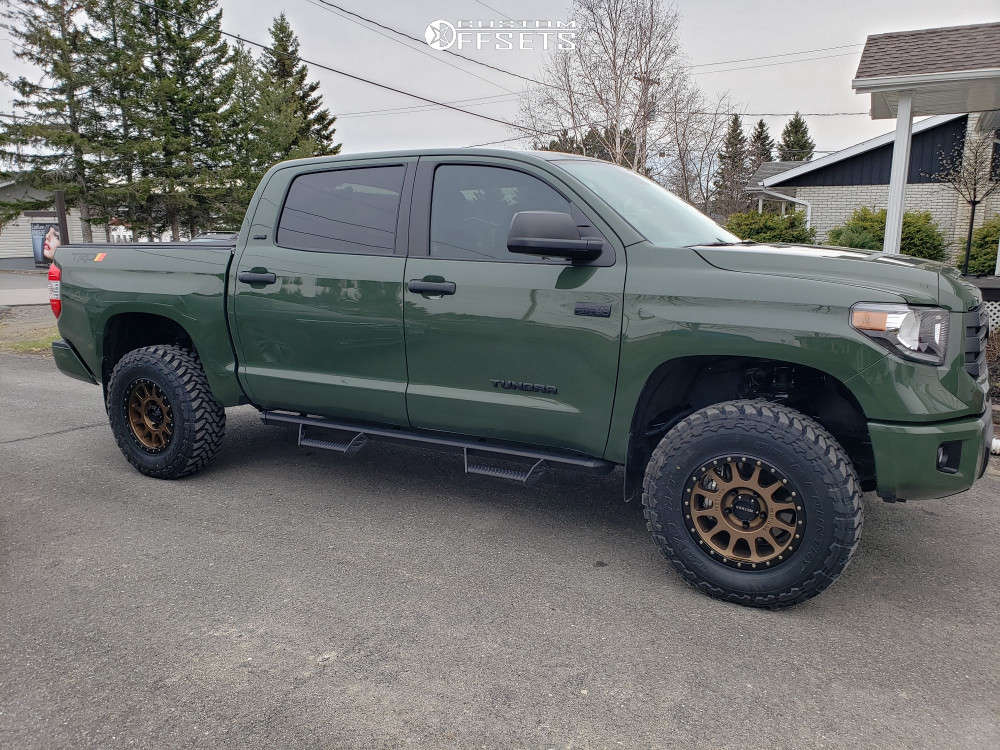2021 Toyota Tundra with 18x9 25 Method Nv and 295/70R18 Toyo Tires Open ...