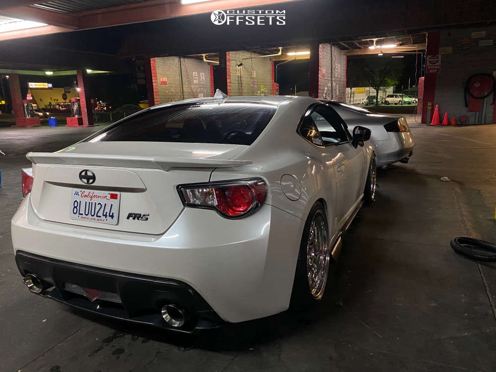 2013 Scion FR-S with 18x9.5 22 Aodhan Ds01 and 275/40R18 Federal Ss535 ...