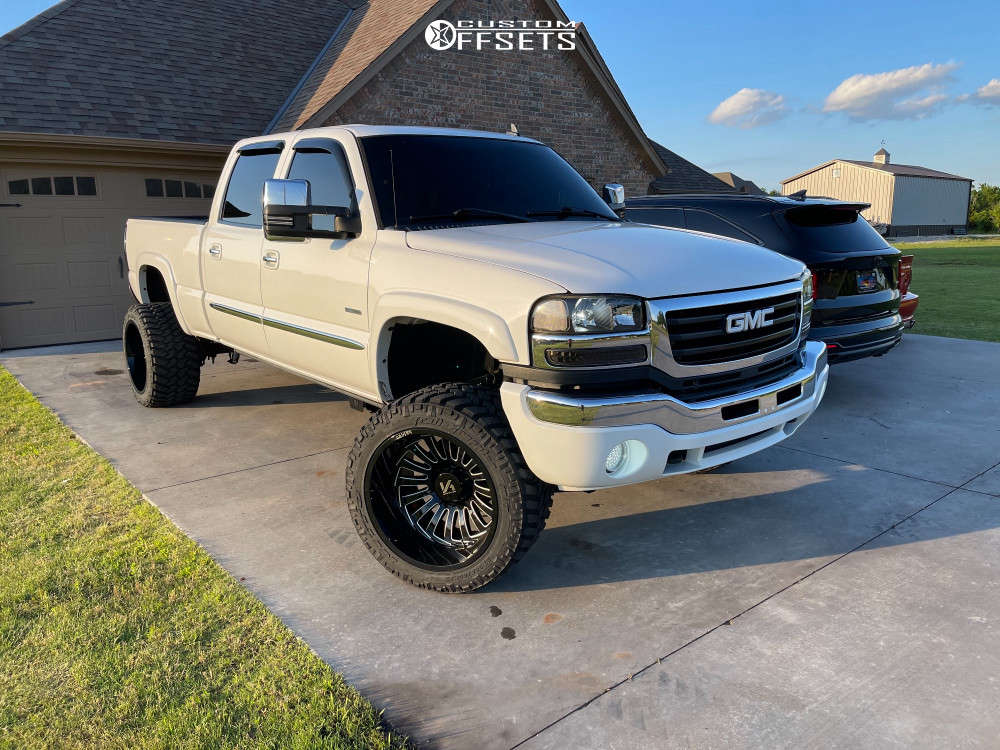 2006 GMC Sierra 2500 HD with 22x14 -81 ARKON OFF-ROAD Alexander and 355 ...