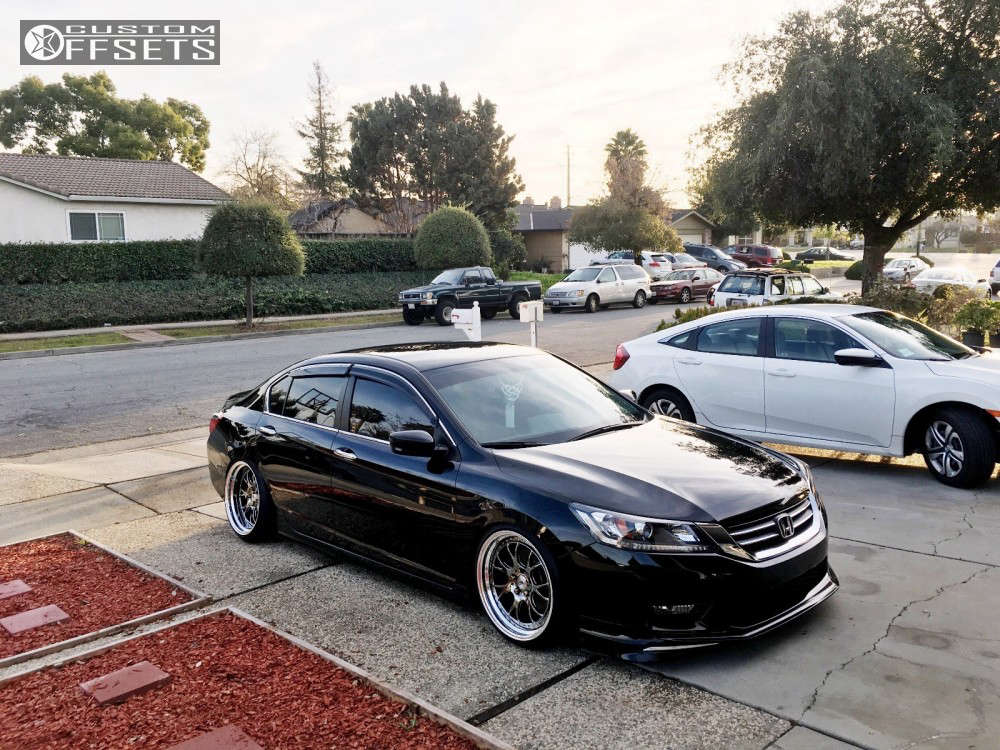 2015 Honda Accord with 19x9.5 22 SSR MS3 and 235/35R19 Nexen N3000 and ...