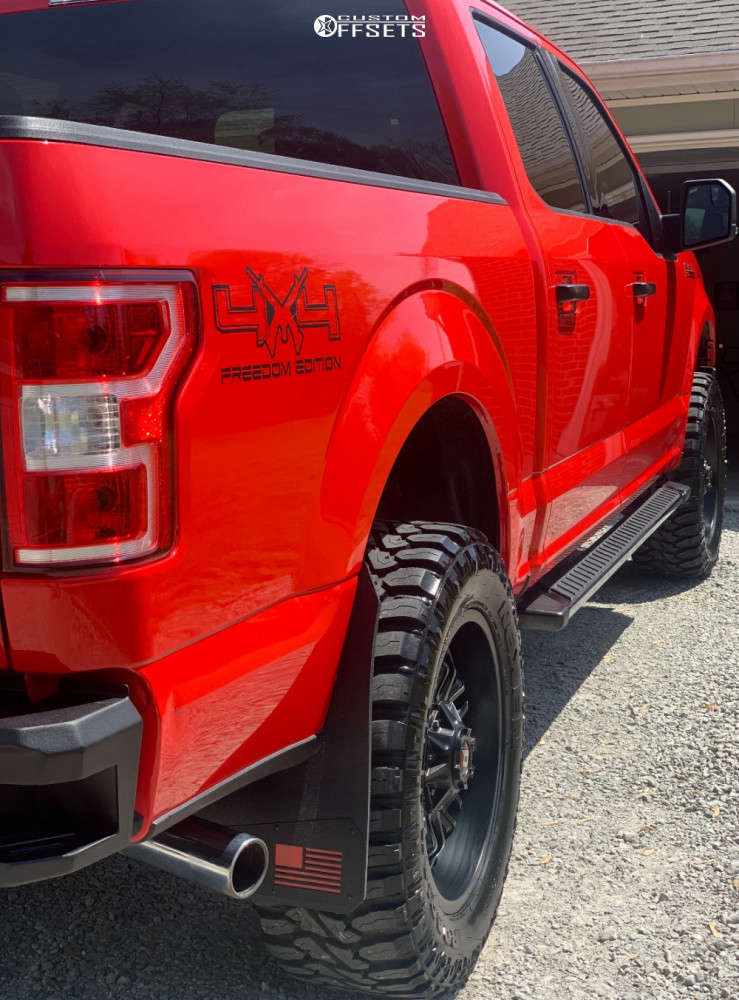 2019 Ford F-150 with 20x10 Ballistic Tarantula and 33/12.5R20 Nexen ...