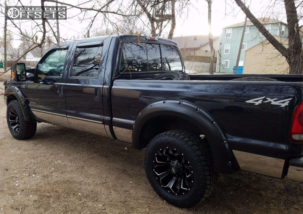 2000 Ford F-350 Super Duty with 20x10 -18 Fuel Assault and 275/60R20 ...
