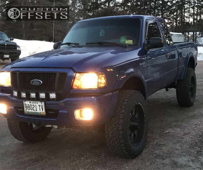 2005 Ford Ranger with 20x9 -12 Red Dirt Road Rd01 and 305/55R20 ...