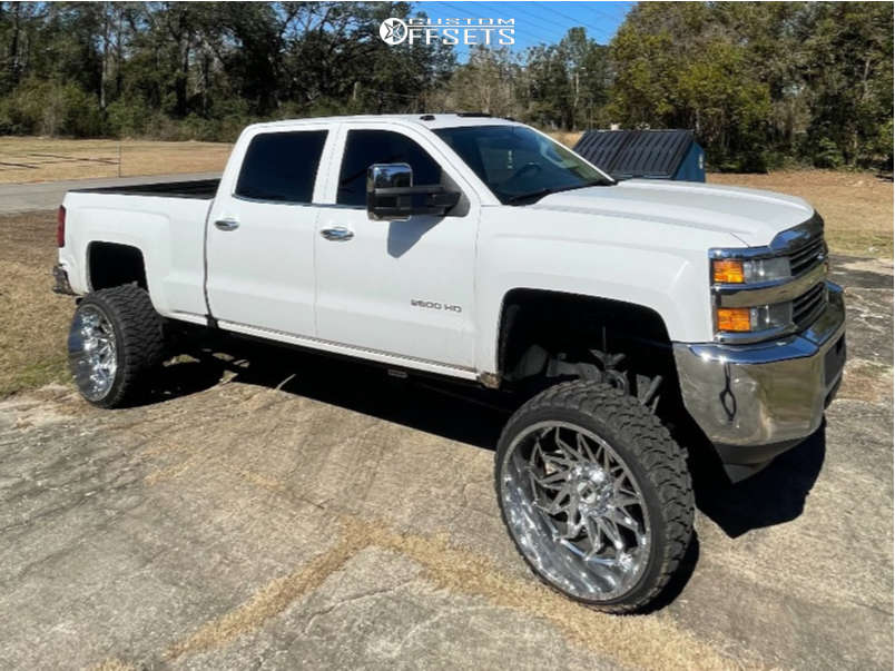 2016 Chevrolet Silverado 2500 HD with 26x14 -78 Xtreme Mudder Xm-330 ...