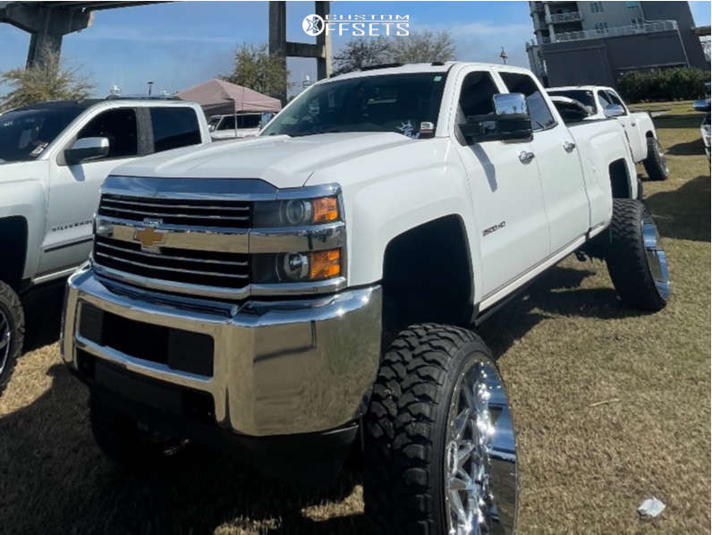 2016 Chevrolet Silverado 2500 HD with 26x14 -78 Xtreme Mudder Xm-330 ...