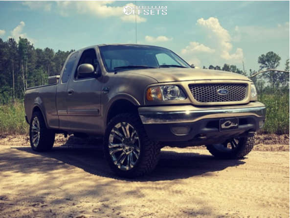 1999 Ford F-150 with 22x9 30 OE Replicas Denali and 33/12.5R22 Haida ...