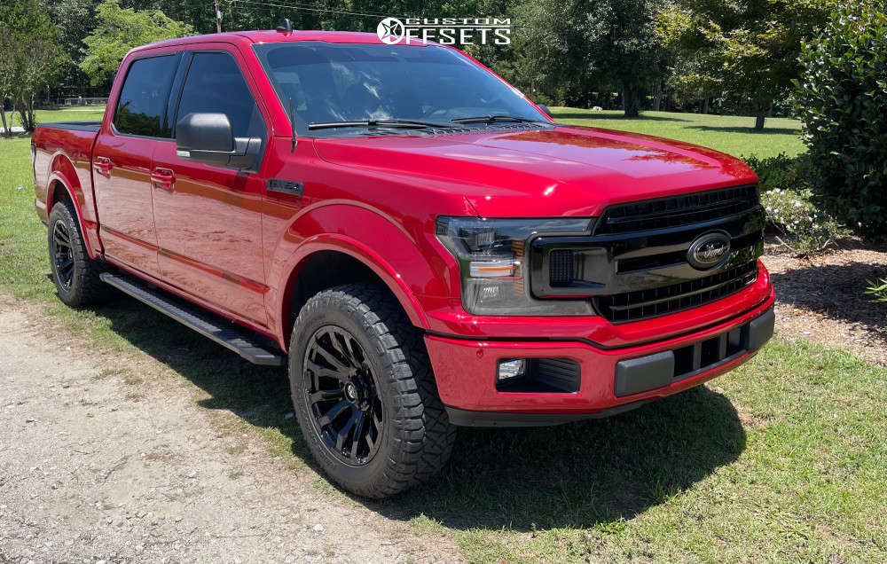2020 Ford F-150 with 20x9 1 Fuel Blitz and 275/60R20 Nitto Ridge ...