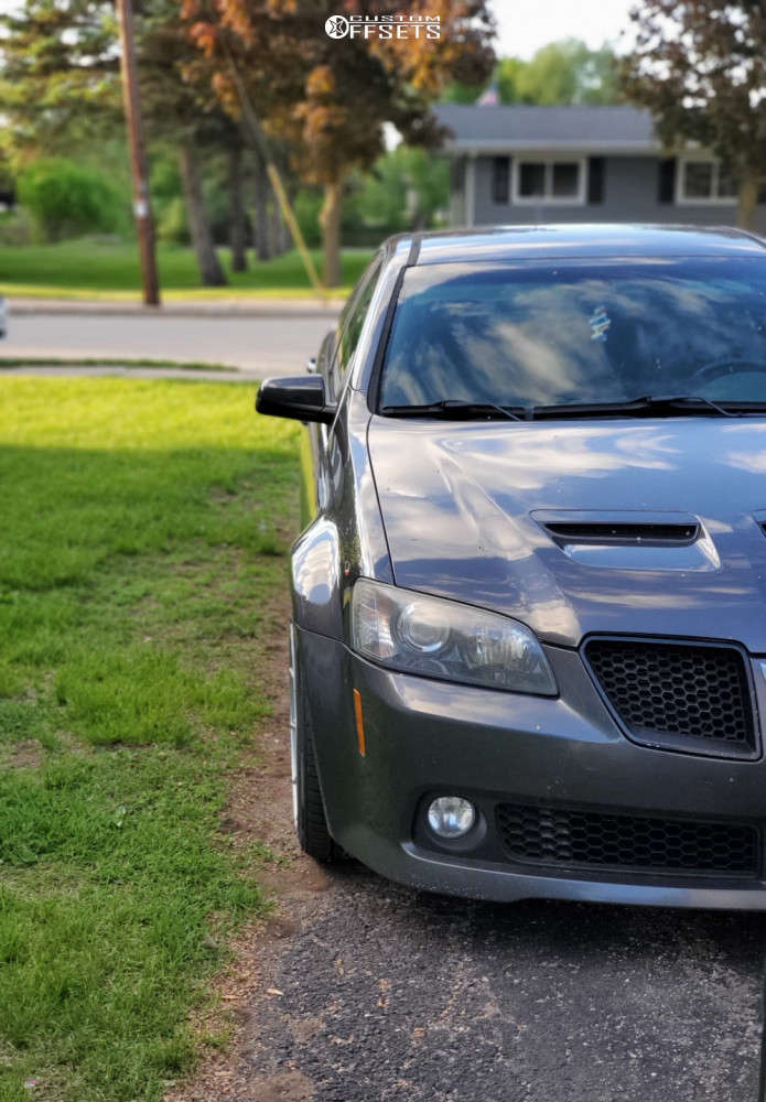 2009 Pontiac G8 with 18x9.5 38 F1R F29 and 235/40R18 Lexani Lxuhp-207 ...