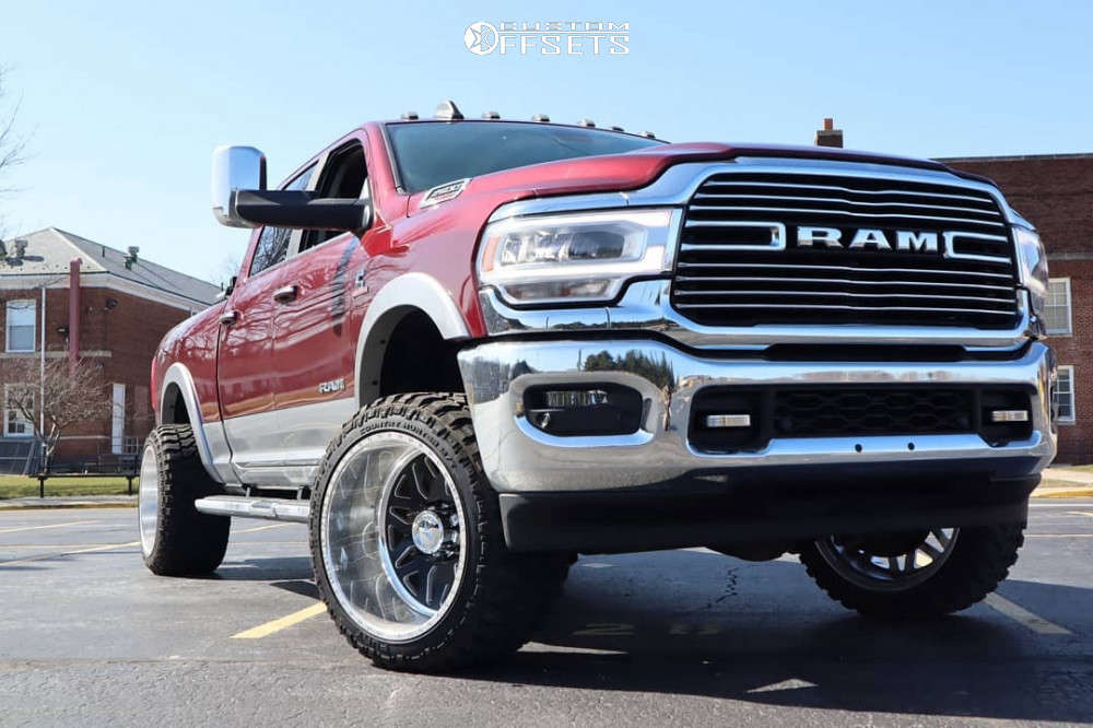 2019 Ram 2500 with 22x14 -73 American Force Trax Ss and 33/13.5R22 Fury ...