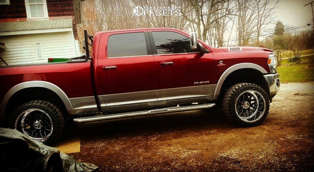 2019 Ram 2500 with 22x14 -73 American Force Trax Ss and 33/13.5R22 Fury ...