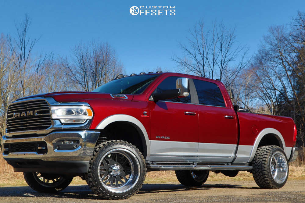 2019 Ram 2500 with 22x14 -73 American Force Trax Ss and 33/13.5R22 Fury ...