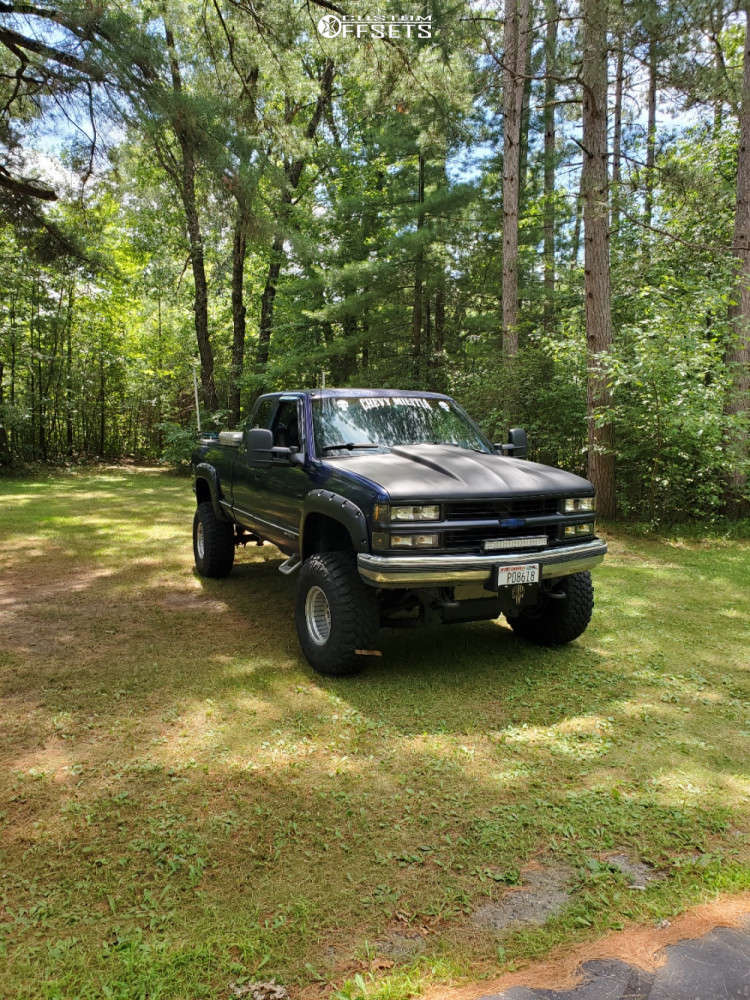 1994 Chevrolet K1500 with 15x12 -44 Centerline Millennium and 35/12 ...
