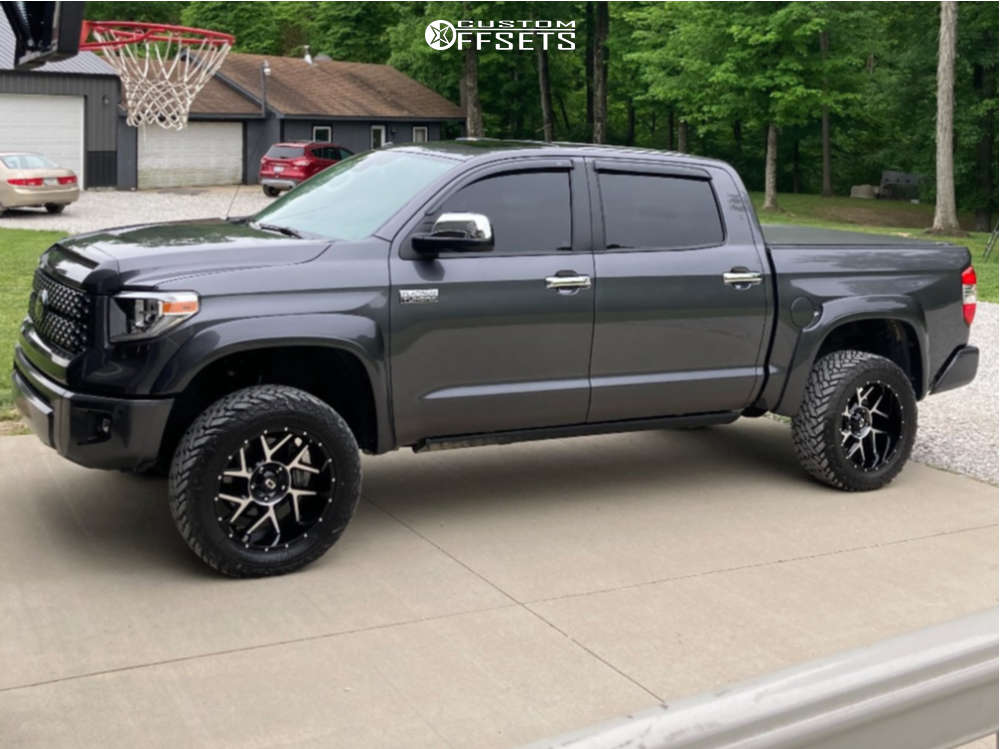 2019 Toyota Tundra with 20x10 -24 Vision 360 and 33/12.5R20 Fuel ...