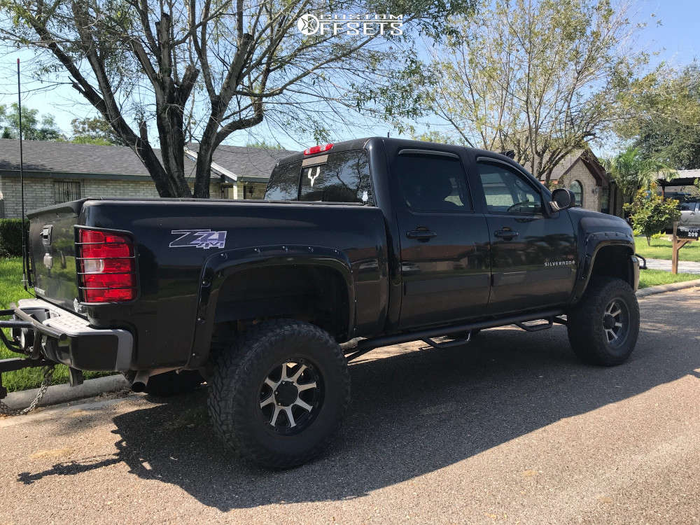 2013 Chevrolet Silverado 1500 with 18x9 -12 XD Addict and 35/12.5R18 ...