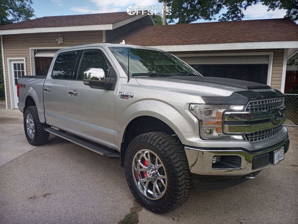 2018 Ford F-150 with 20x9 10 Hostile Rage and 295/60R20 Radar Renegade ...