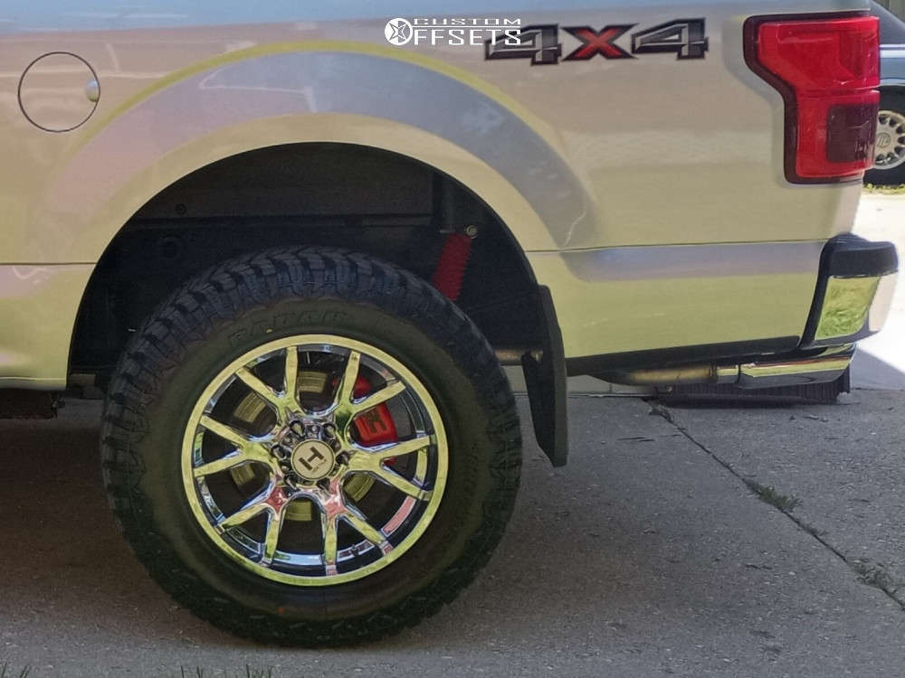 2018 Ford F-150 with 20x9 10 Hostile Rage and 295/60R20 Radar Renegade ...
