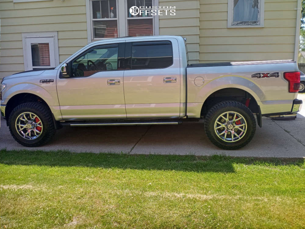 2018 Ford F-150 with 20x9 10 Hostile Rage and 295/60R20 Radar Renegade ...