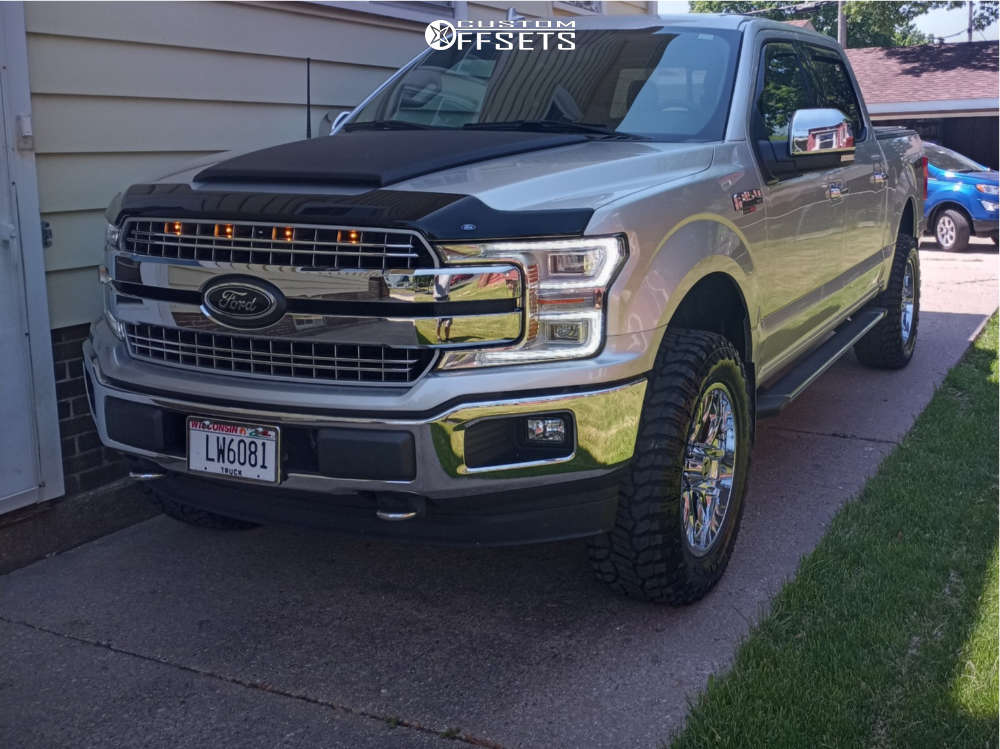 2018 Ford F-150 with 20x9 10 Hostile Rage and 295/60R20 Radar Renegade ...