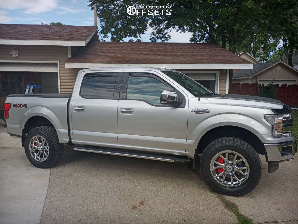 2018 Ford F-150 with 20x9 10 Hostile Rage and 295/60R20 Radar Renegade ...