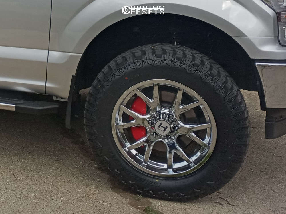 2018 Ford F-150 with 20x9 10 Hostile Rage and 295/60R20 Radar Renegade ...