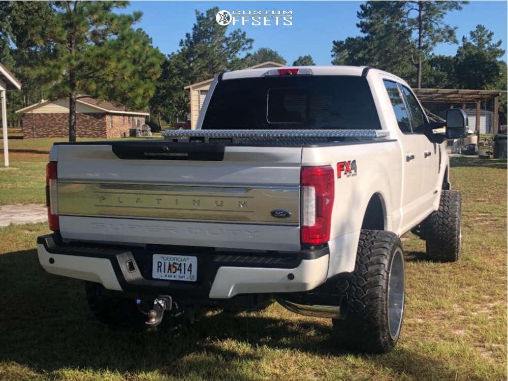 2017 Ford F-250 Super Duty with 24x14 -76 Fuel Forged Ff29 and 35/13 ...